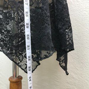Apt. 9 | Intimates & Sleepwear | Shear Black Lace Lingerie Nightie ...